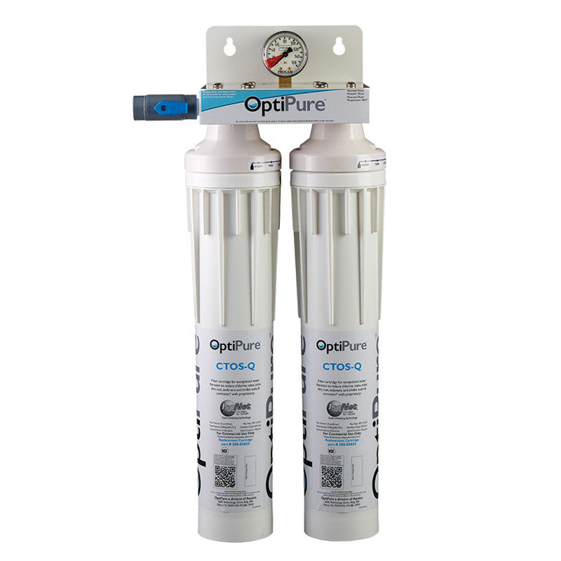 160-52022 $678 w/ COUPONS Pentair OptiPure QTI-2 Dual Filter System ...